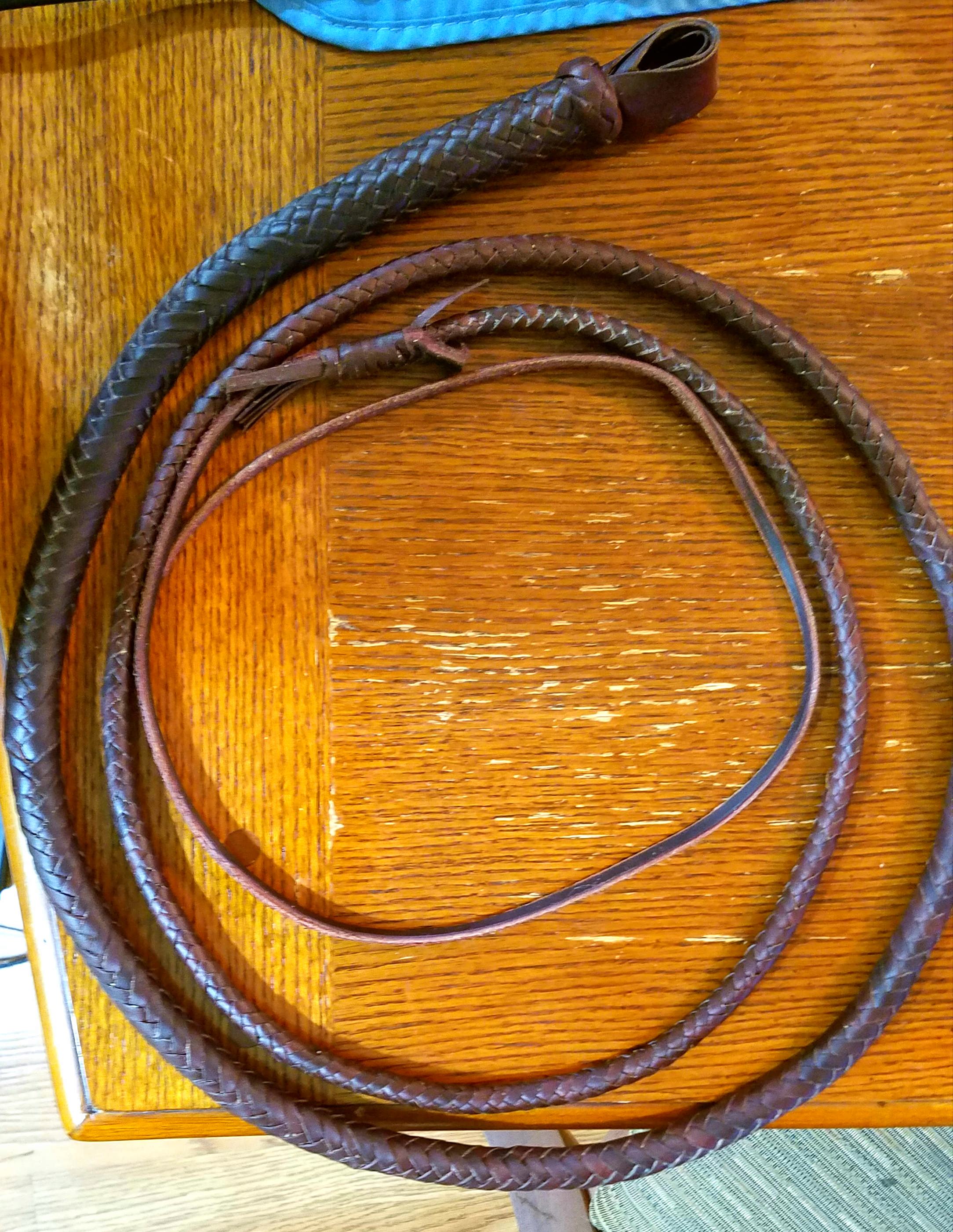 6 ft Kangaroo hide Stock Whip – Palo Duro Whips